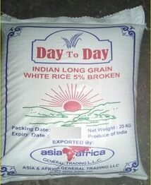 Day To Day Indian Long Grain White RIce 5% Broken - .a - eshopify