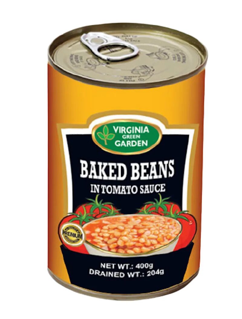 Virginia Green Garden Baked Beans Ready To Eat(24*400gm) - .a - eshopify