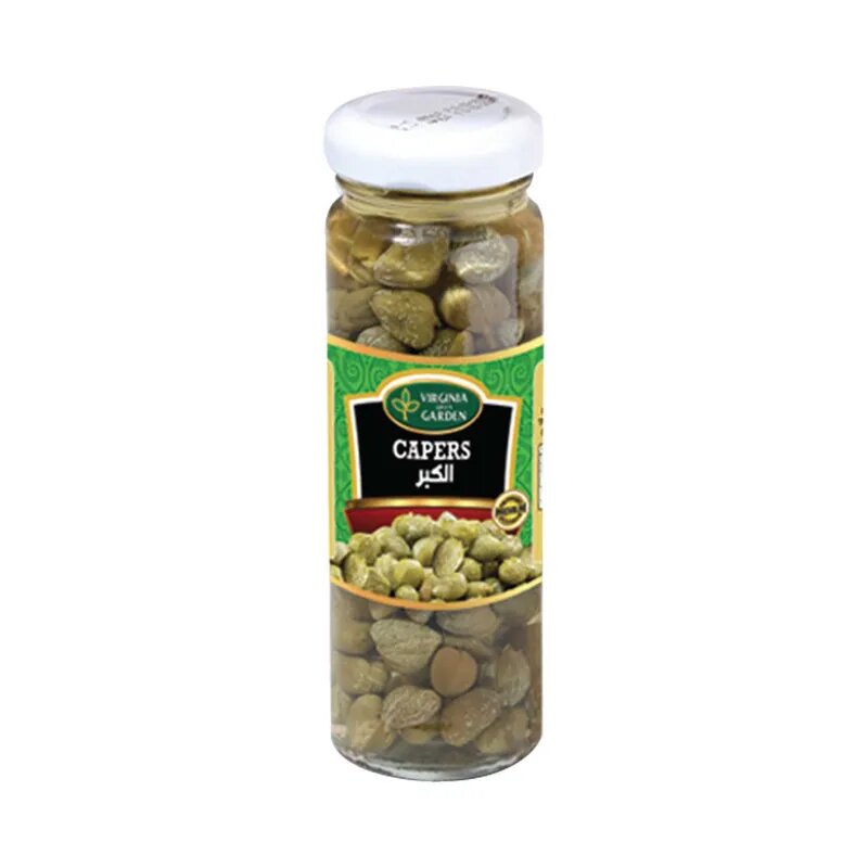 Virginia Green Garden Capers In Vinegar(24*100gms) - .a - eshopify